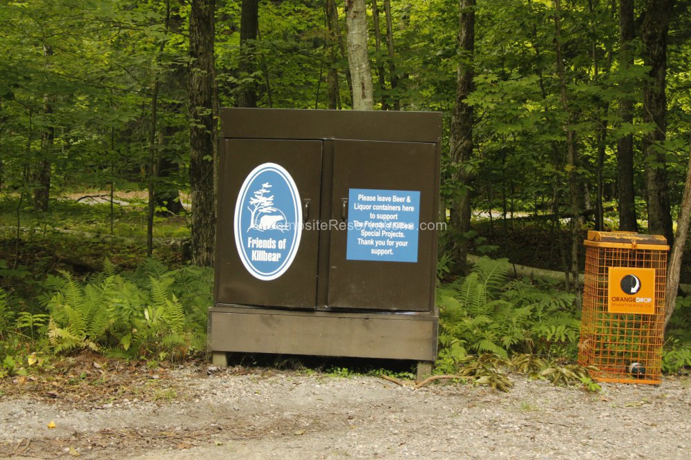 Beaver Dams Campground at Killbear Provincial Park, Ontario, Canada