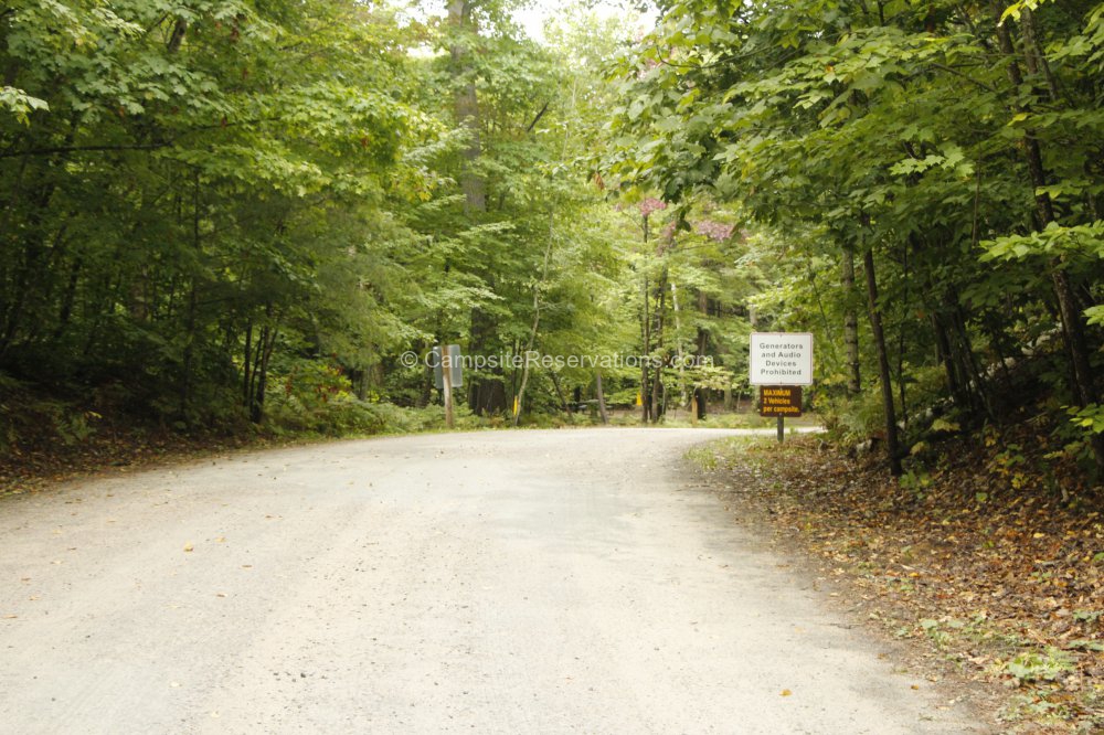 Georgian Campground at Killbear Provincial Park, Ontario, Canada