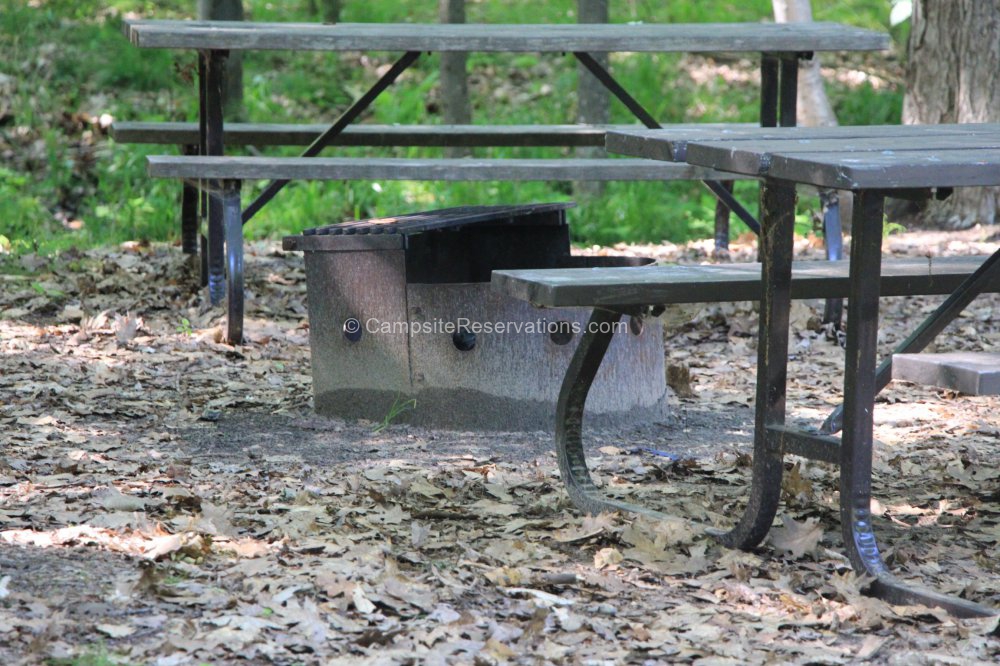 Photo of Campsite 1430 in Lighthouse Point Campground at Killbear ...