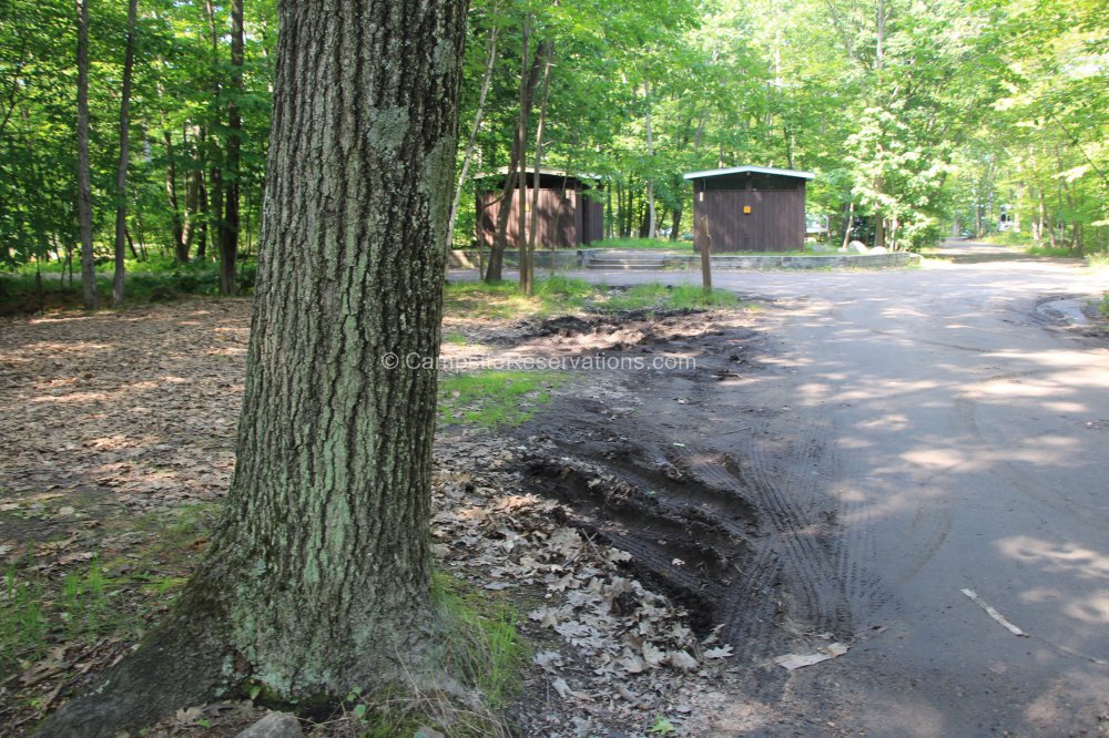Photo of Campsite 1430 in Lighthouse Point Campground at Killbear ...
