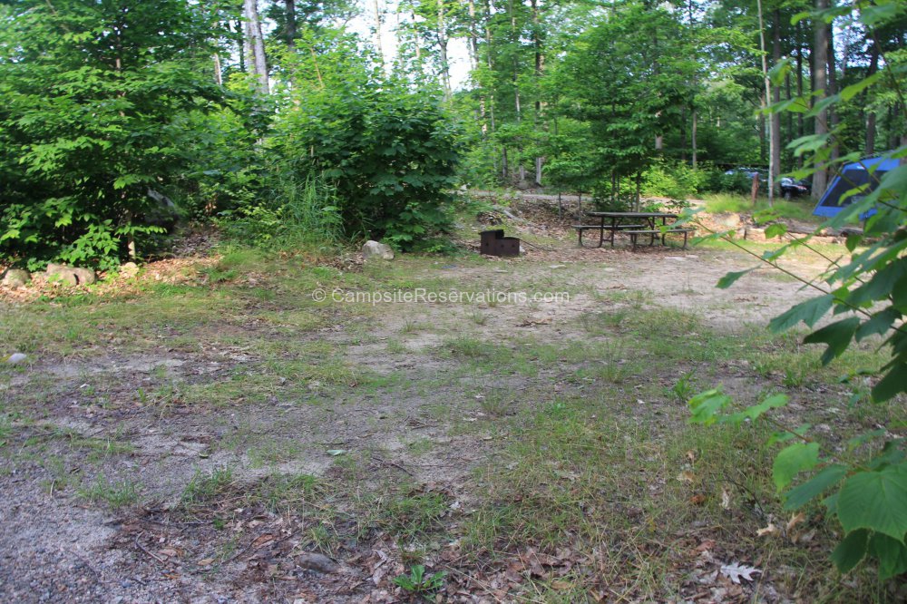 Campsite 1440 in Lighthouse Point Campground at Killbear Provincial ...