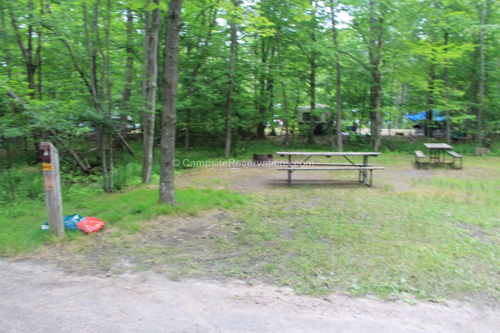 Photo of Campsite 1466 in Lighthouse Point Campground at Killbear ...
