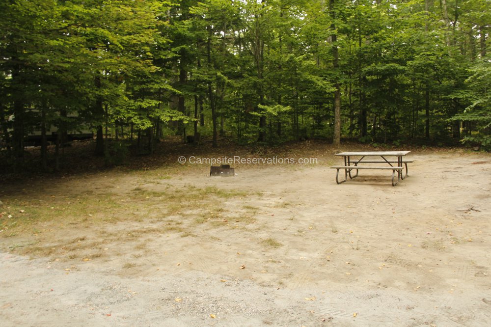 Photo of Campsite 248 in Beaver Dams Campground at Killbear Provincial ...