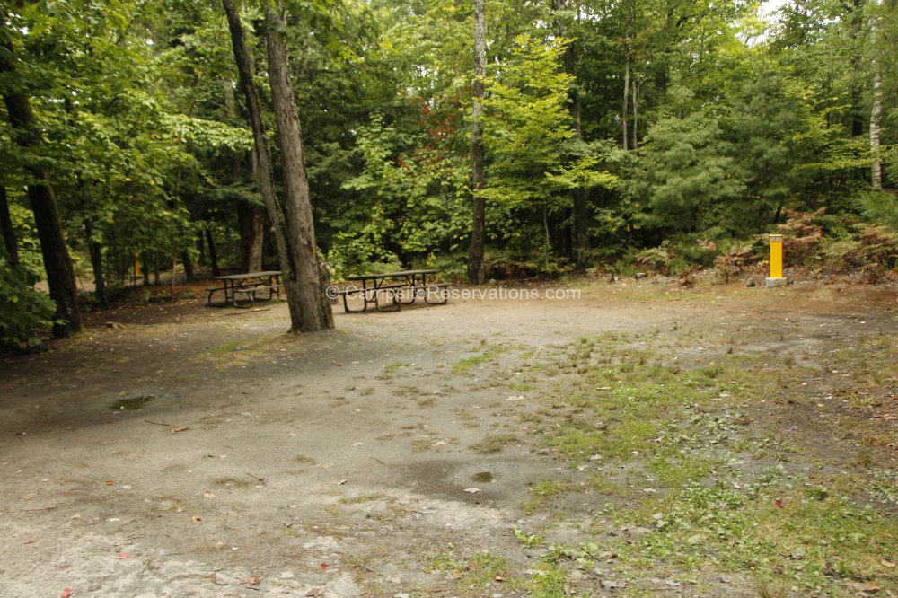 Photo of Campsite 402 in Georgian Campground at Killbear Provincial ...