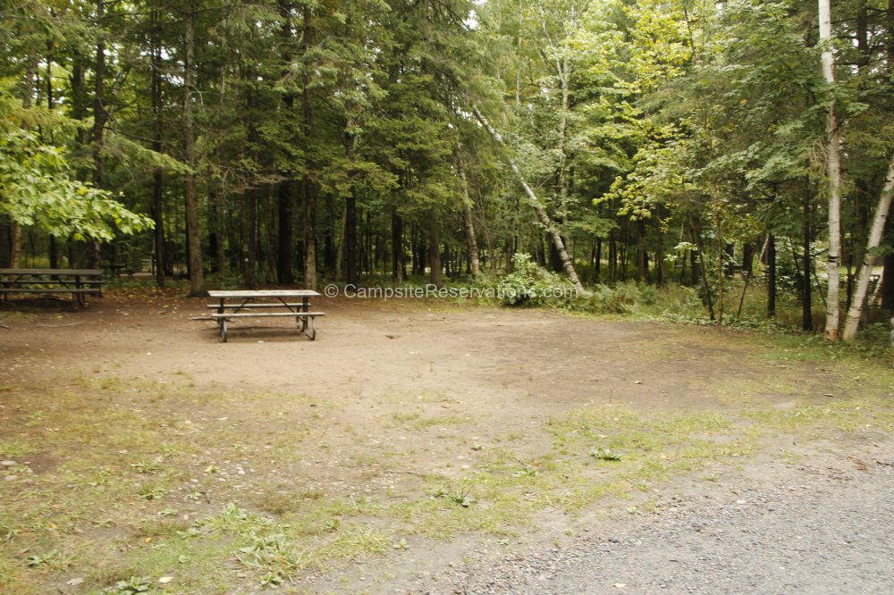 Campsite 431 in Georgian Campground at Killbear Provincial Park ...