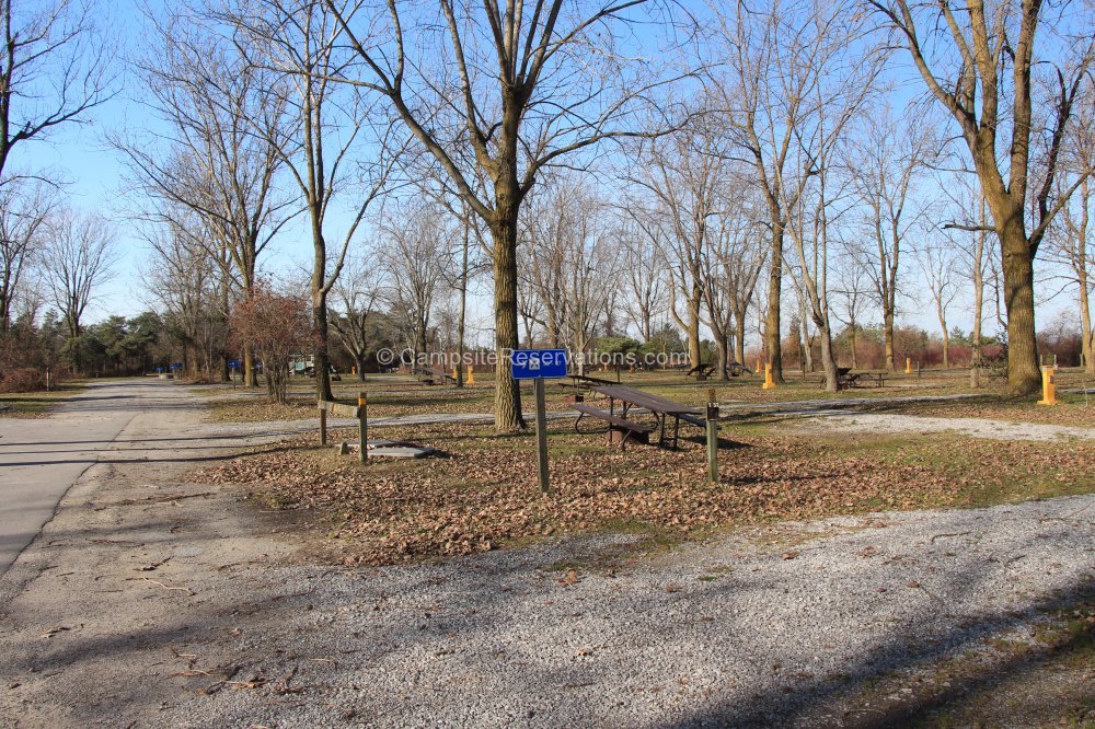 Photo of Firefly Campground at Long Point Provincial Park, Ontario, Canada