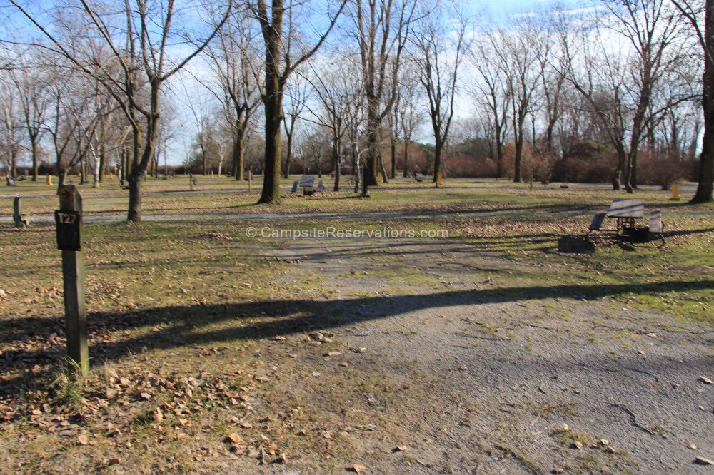 Photo of Campsite 27 in Firefly Campground at Long Point Provincial ...