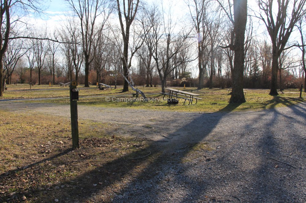 Photo of Campsite 29 in Firefly Campground at Long Point Provincial ...