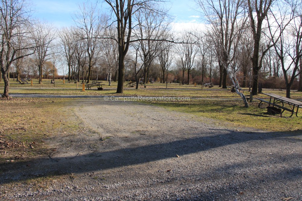 Photo of Campsite 29 in Firefly Campground at Long Point Provincial ...