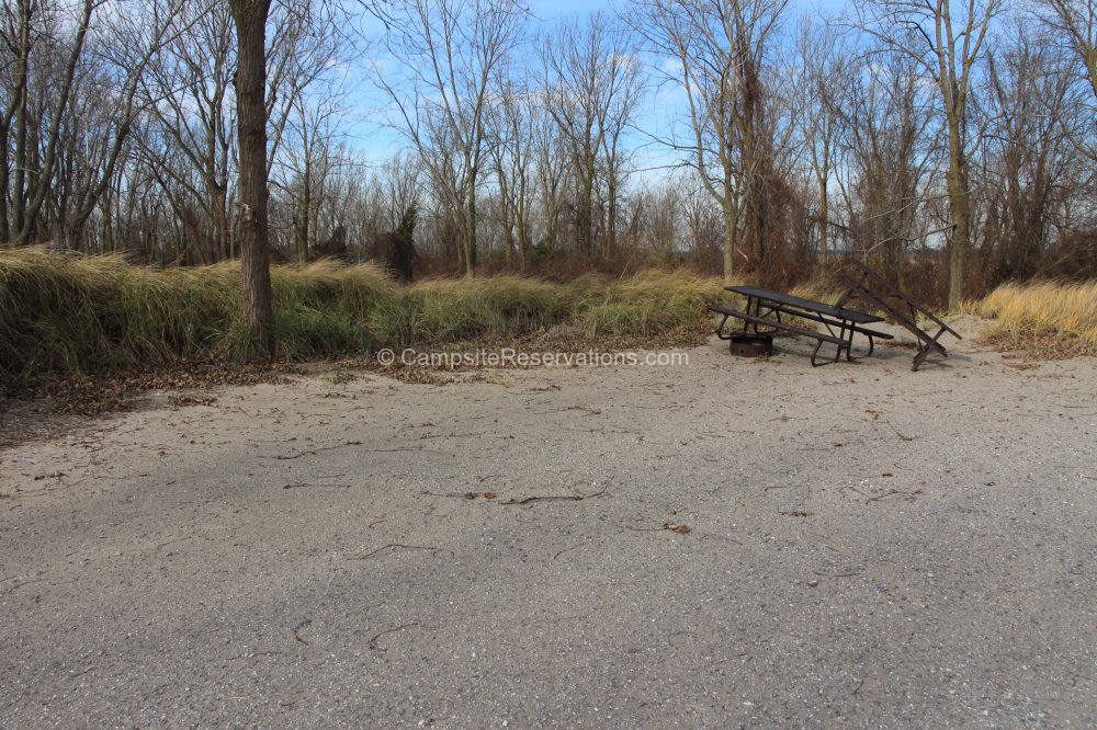 Photo of Campsite 414 in Turtle Dunes Campground at Long Point ...