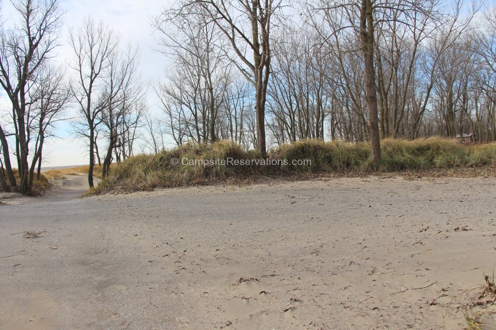 Photo of Campsite 414 in Turtle Dunes Campground at Long Point ...