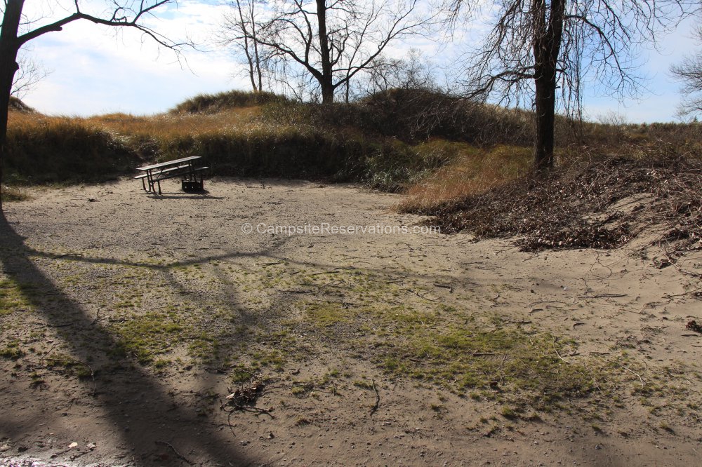 Photo of Campsite 442 in Turtle Dunes Campground at Long Point ...