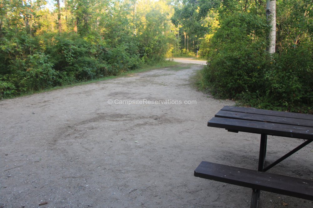 Photo of Campsite 261 in Huron Campground at MacGregor Point Provincial ...