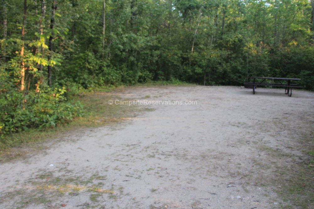 Photo of Campsite 262 in Huron Campground at MacGregor Point Provincial ...