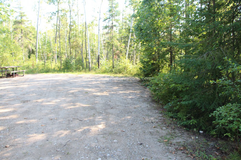 Photo of Campsite 275 in Huron Campground at MacGregor Point Provincial ...
