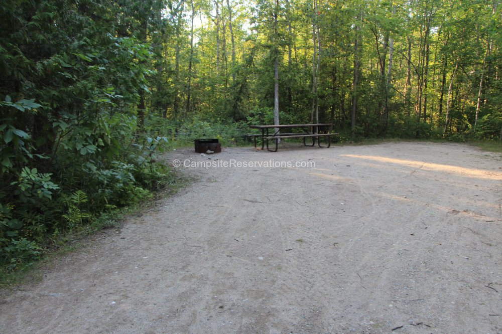 Photo of Campsite 289 in Huron Campground at MacGregor Point Provincial ...
