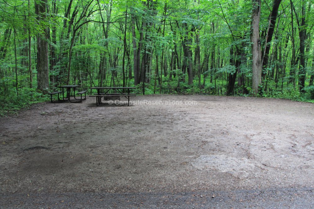Campsite 074 in Mara Provincial Park Campground at Mara Provincial Park ...