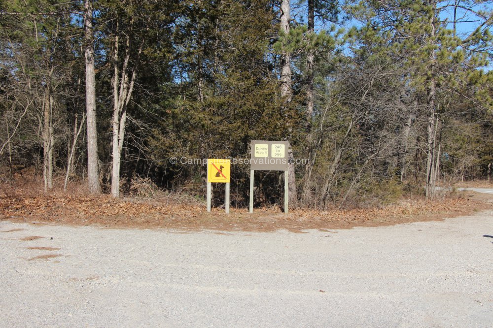 Dunes Campground at The Pinery Provincial Park, Ontario, Canada
