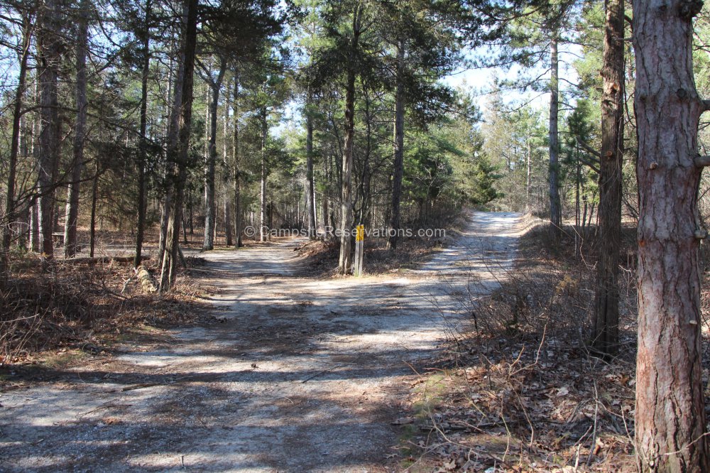 Dunes Campground at The Pinery Provincial Park, Ontario, Canada