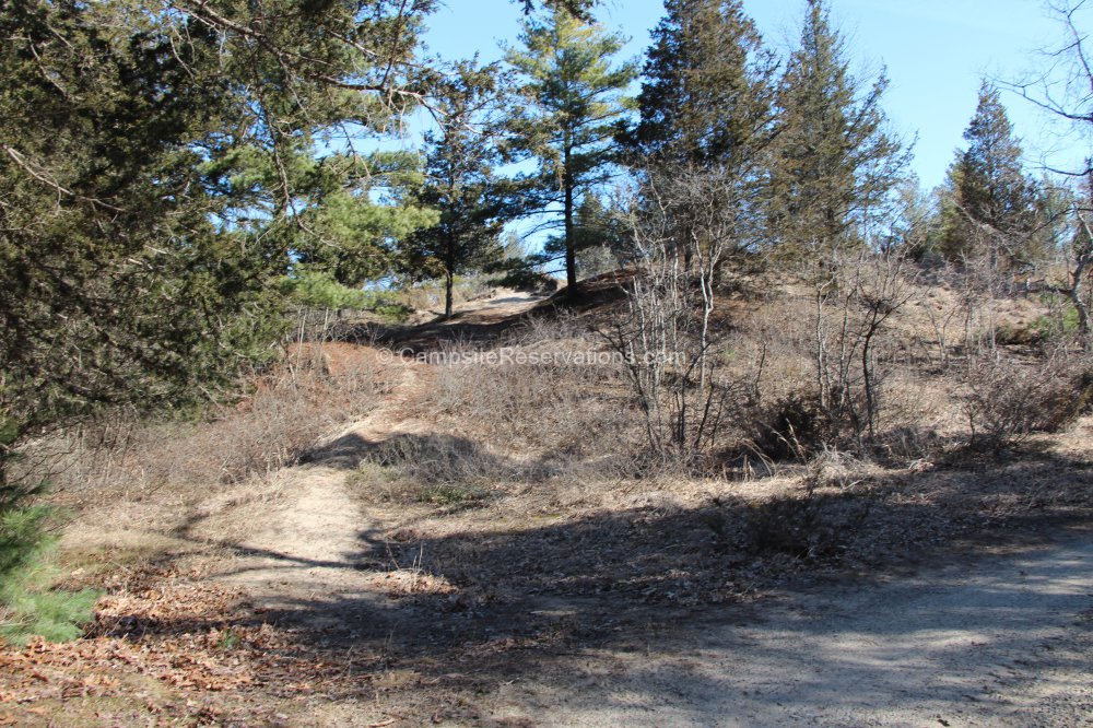 Dunes Campground at The Pinery Provincial Park, Ontario, Canada