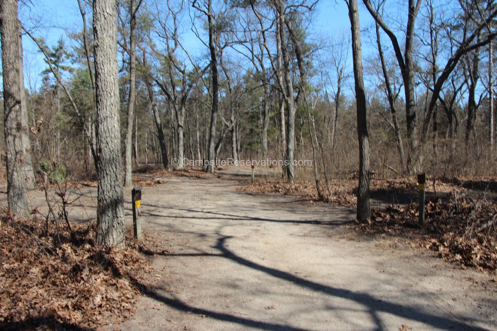 Dunes Campground at The Pinery Provincial Park, Ontario, Canada