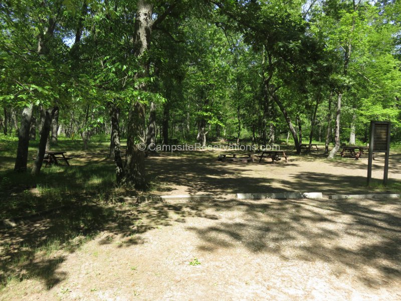 Photo of Group Campground at The Pinery Provincial Park, Ontario, Canada