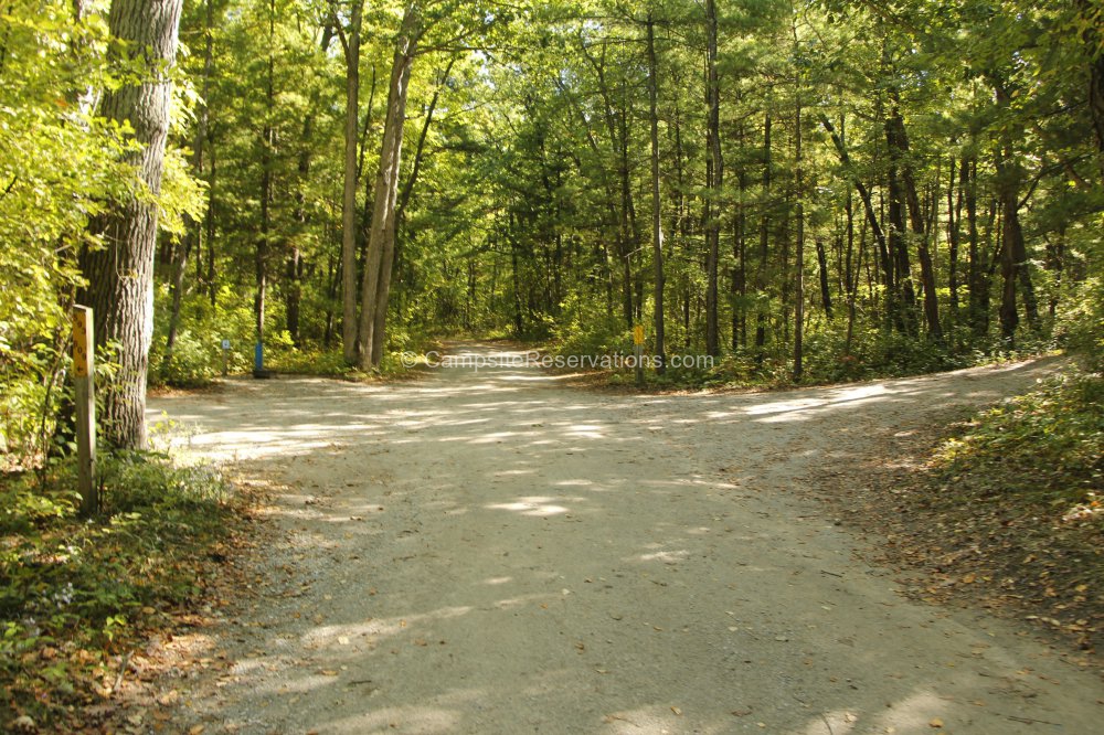 Riverside Campground at The Pinery Provincial Park, Ontario, Canada