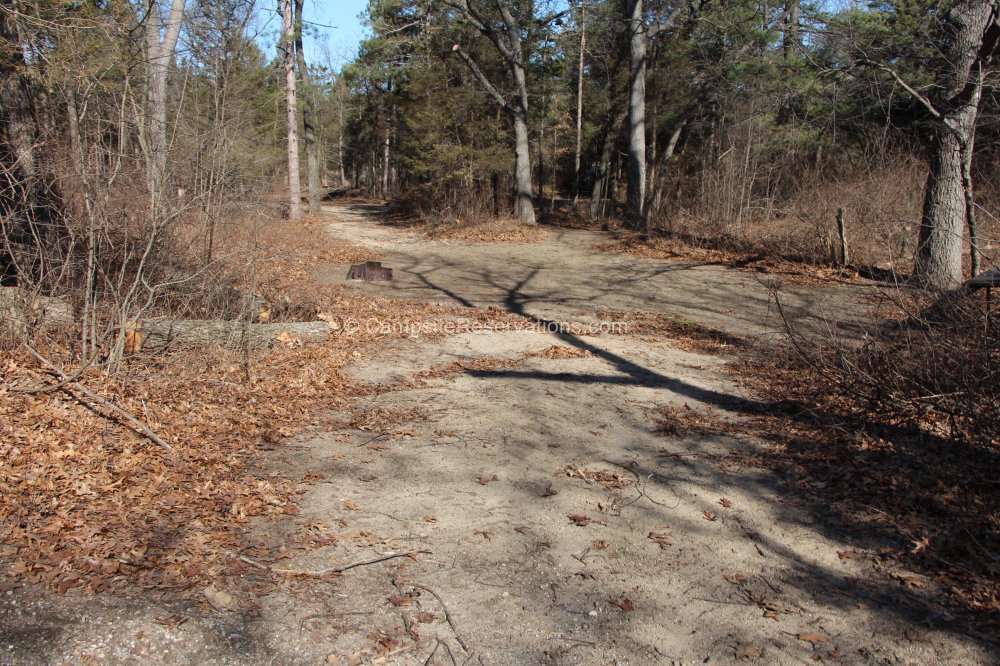 Photo of Campsite 257 in Dunes Campground at The Pinery Provincial Park ...