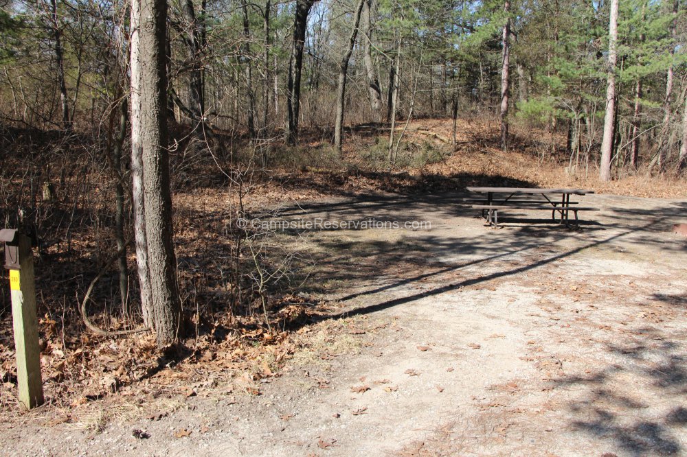 Photo of Campsite 280 in Dunes Campground at The Pinery Provincial Park ...