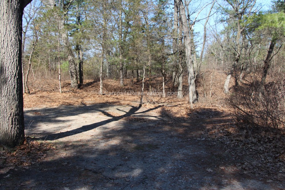 Photo of Campsite 284 in Dunes Campground at The Pinery Provincial Park ...