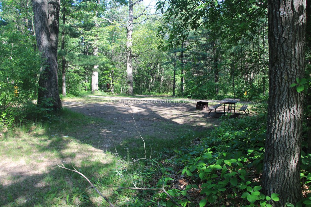 Photo of Campsite 628 in Riverside Campground at The Pinery Provincial ...