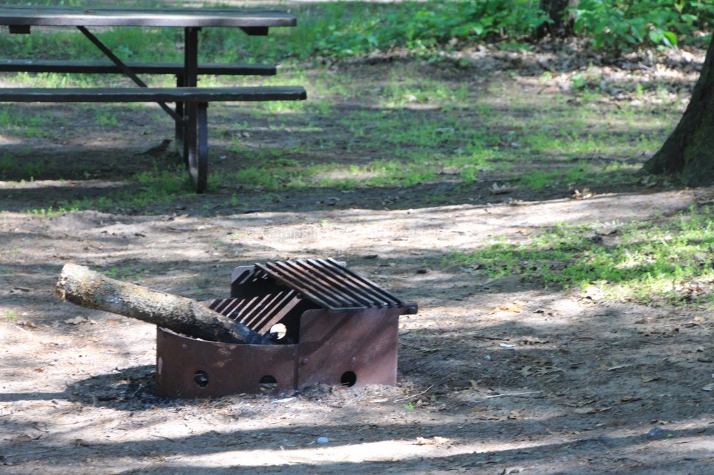 Photo of Campsite 631 in Riverside Campground at The Pinery Provincial ...