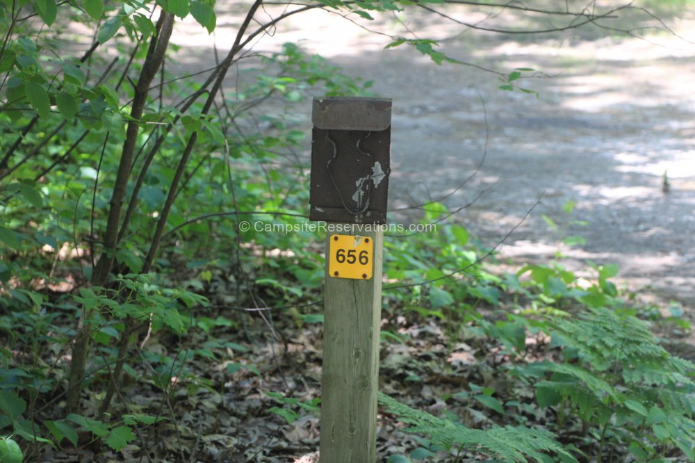 Photo of Campsite 656 in Riverside Campground at The Pinery Provincial ...