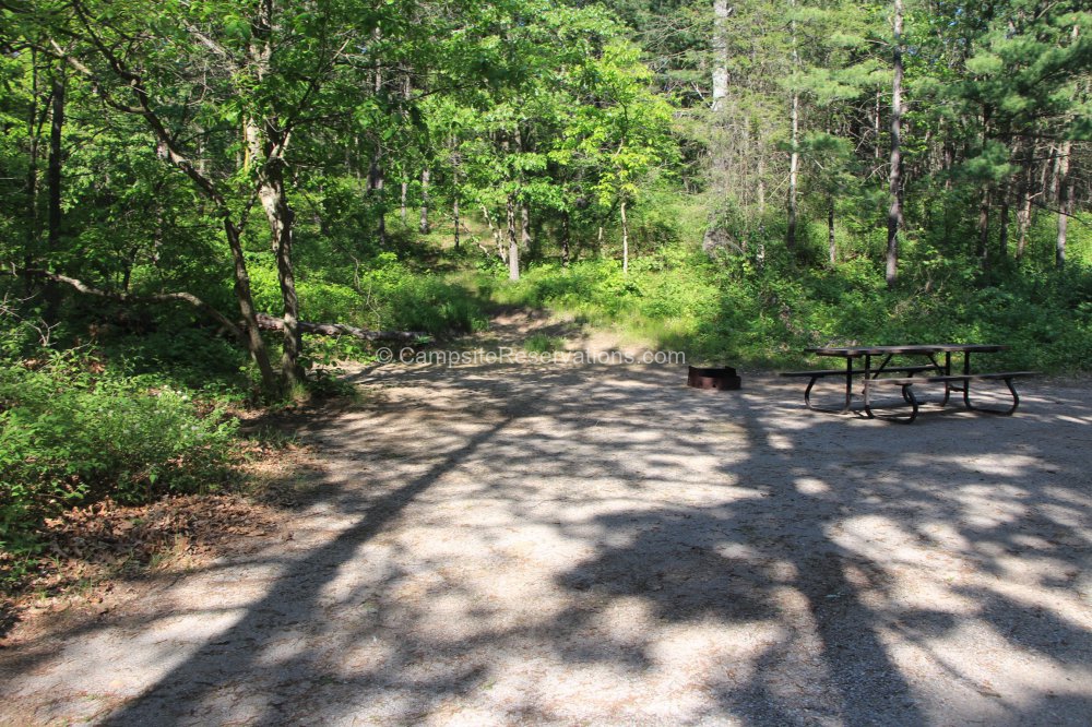 Campsite 677 in Riverside Campground at The Pinery Provincial Park ...