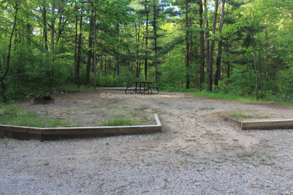 Photo of Campsite 694 in Riverside Campground at The Pinery Provincial ...