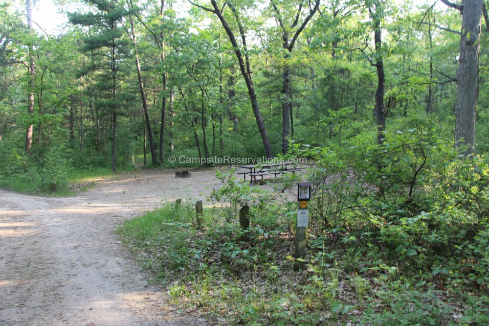 Photo of Campsite 701 in Riverside Campground at The Pinery Provincial ...