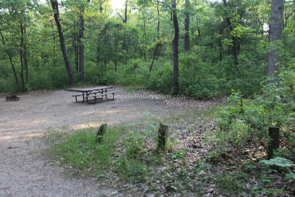 Photo of Campsite 701 in Riverside Campground at The Pinery Provincial ...