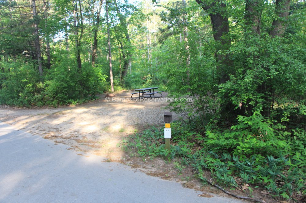 Photo of Campsite 710 in Riverside Campground at The Pinery Provincial ...