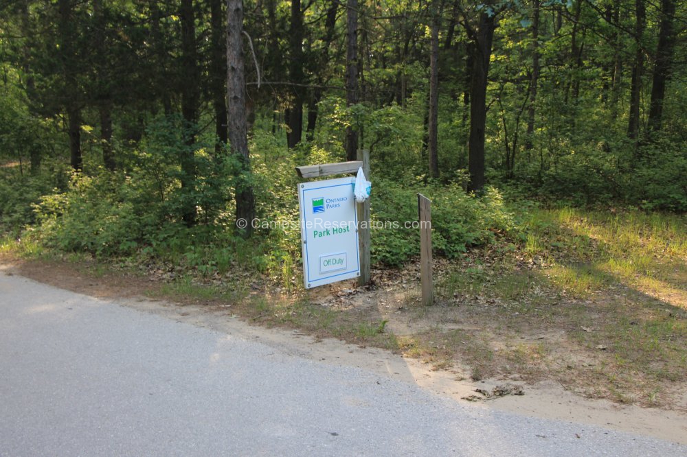 Photo of Campsite 710 in Riverside Campground at The Pinery Provincial ...