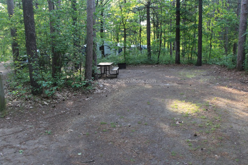 Campsite 732 in Riverside Campground at The Pinery Provincial Park ...