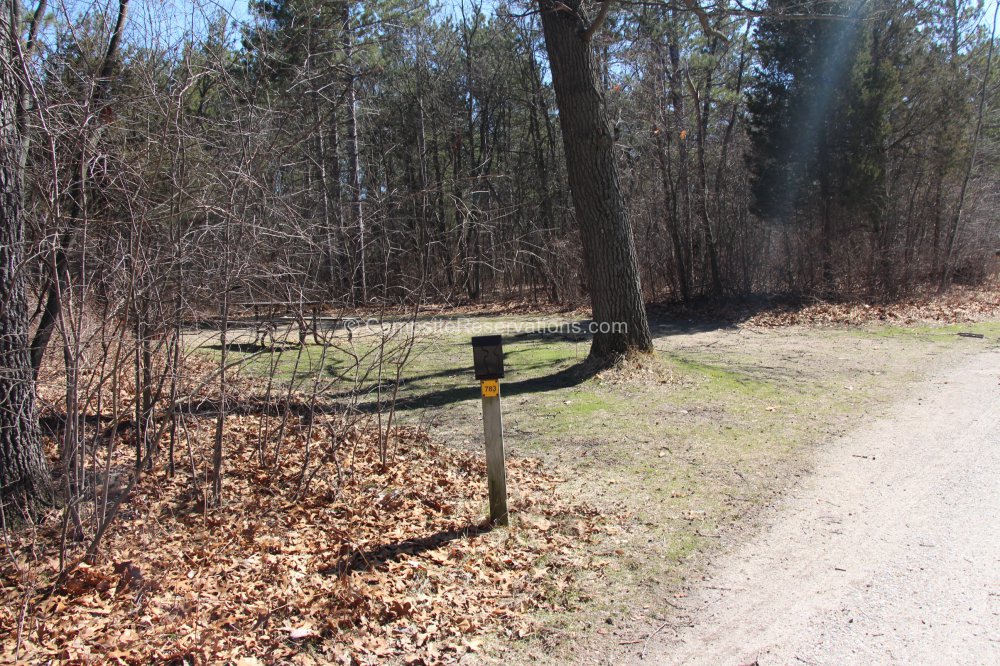Photo of Campsite 783 in Riverside Campground at The Pinery Provincial ...