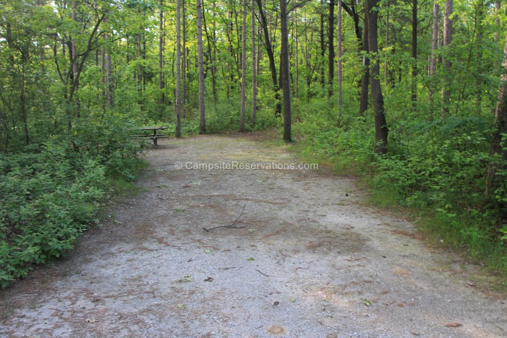 Photo of Campsite 719D in Riverside Campground at The Pinery Provincial ...