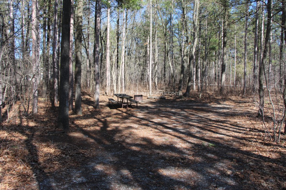 Photo of Campsite 723A in Riverside Campground at The Pinery Provincial Park, Ontario, Canada