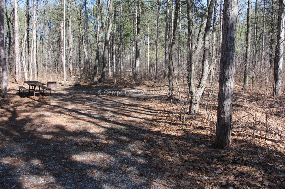 Photo of Campsite 723A in Riverside Campground at The Pinery Provincial Park, Ontario, Canada