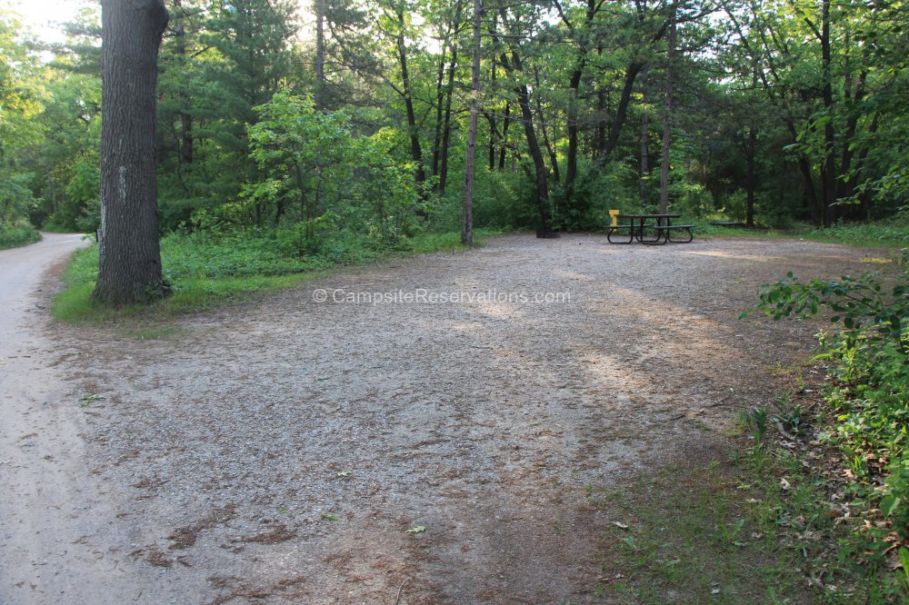 Photo of Campsite 734A in Riverside Campground at The Pinery Provincial ...