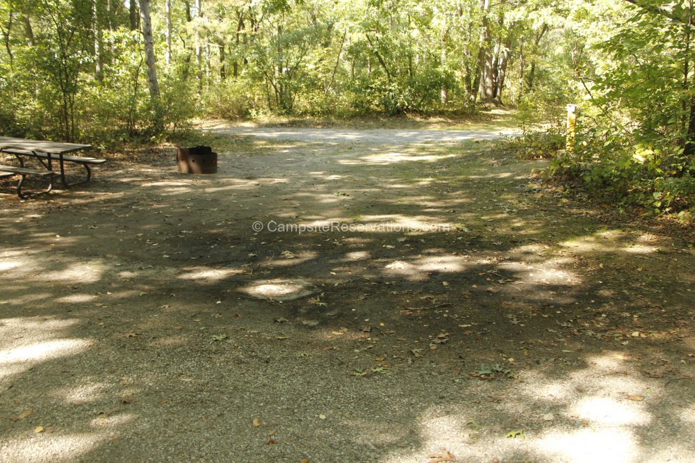 Campsite 614 in Riverside Campground at The Pinery Provincial Park ...