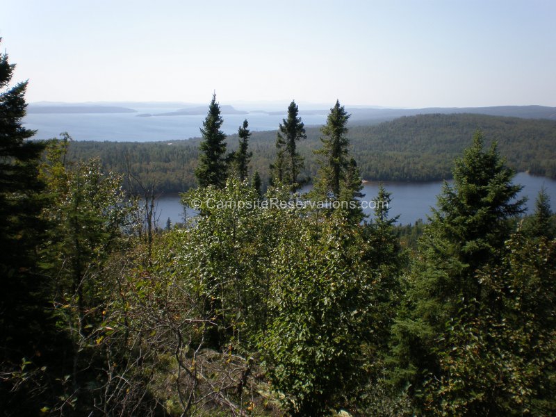 Rainbow Falls Provincial Park, Ontario, Canada
