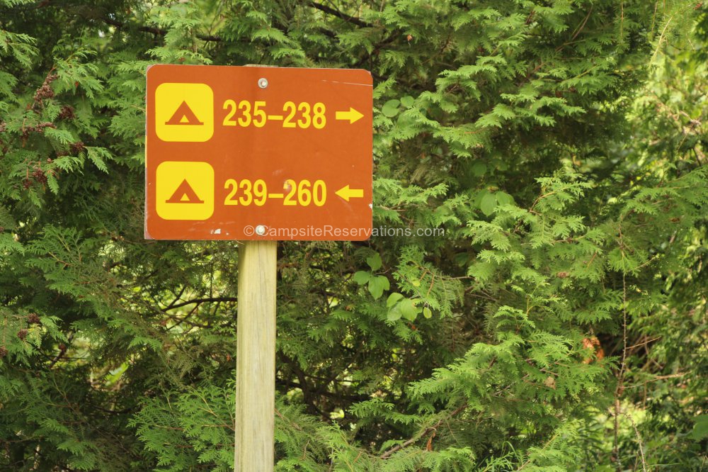 Outlet River Campground - B Loop at Sandbanks Provincial Park, Ontario ...