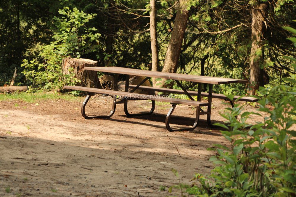 Campsite 224 in Outlet River Campground - B Loop at Sandbanks ...
