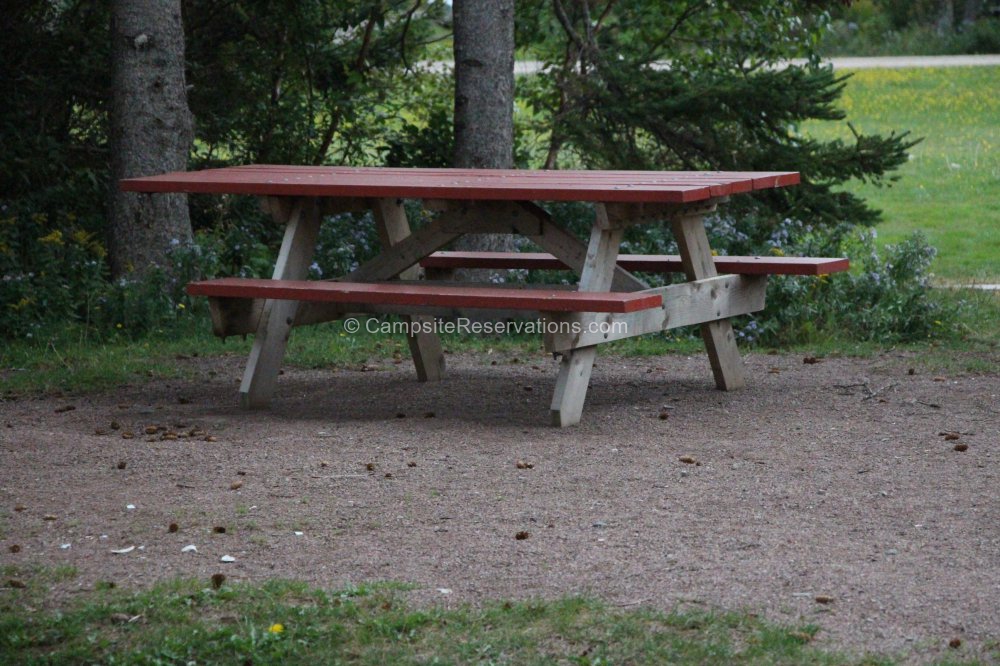 Campsite 028 in Cavendish Campground - A Loop at Prince Edward Island ...